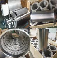 China 1m-6m Length Sieve Bend Screen with Square Hole Shape for 2mm-6mm Mesh Size for sale