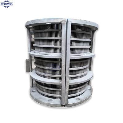 China 2*4mm Profile Wire Sieve Bend Screen with 0.5mm-2mm Aperture for Precise Sieving for sale