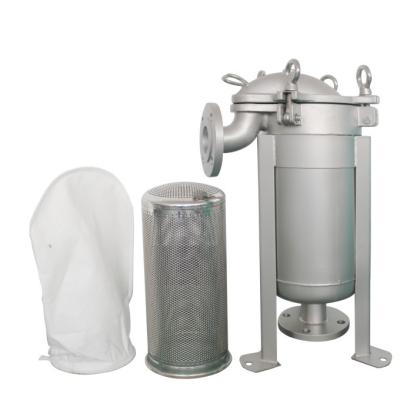 China Stainless Steel Bag Filter Housing With Max.Operating Pressure 6.0bar 87psi for sale