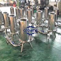 China 7 10 Mm Filter Bag Thickness High Pressure Filter Housing For Durable Filtration for sale