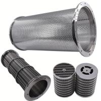 China Wire Size 2x3mm Wedge Wire Screen for Filter Rating 27%-80% Filter Mesh for sale