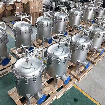 China Filter Bag Length 0.25m-3m Bag Filter Housing Bag In Bag Out Filter System for sale