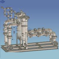 China 25-350 Mircon Stainless Steel Bag Filter Housing with Max Flow Rate of 27%-80% Filter Mesh for sale