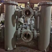 China 25-350 Mircon Stainless Steel Bag Filter Housing with Max Flow Rate of 27%-80% Filter Mesh for sale