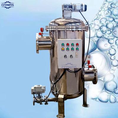 China Customized Brush Automatic Self Cleaning Filter Water Strainers for sale