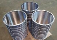 China High Performance Industry Level Screen Basket With 0.1-0.55 Seam Size for sale