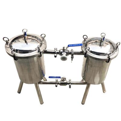 China Bag Filter Housing Stainless Steel 10 Inches Stainless Steel Spa Water Filter Housing for sale