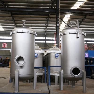 China Stainless Steel 304/316 Bag Filter Housing Single And Multi Bag Filter Housing For RO System for sale