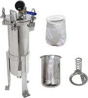 China Stainless Steel 304/316 Bag Filter Housing Single And Multi Bag Filter Housing For RO System for sale