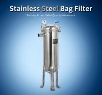 China Stainless Steel 304/316 Bag Filter Housing Single And Multi Bag Filter Housing For RO System for sale