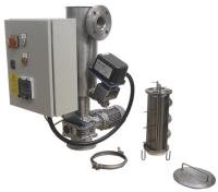 China Scraper Type Automatic Self Cleaning Filter Industrial for Chemical Honey Syrup Paint for sale