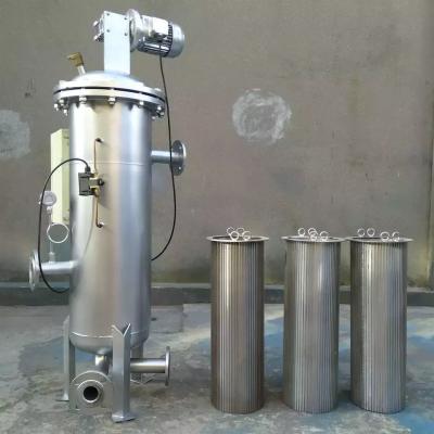 China Brush Automatic Self Cleaning Filter Full Automatic Water Strainers Filters for sale