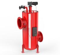 China High Flow In-Line/On-Line Brush Cleaning Automatic Industrial Water Self Cleaning Filter For Waste Water Plant for sale