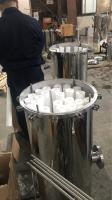 China Industrial High Flow Stainless Steel Multi Cartridge Water Filter Housing 7core 40 Inch for sale