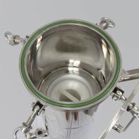 China Industrial Stainless Steel Multi Cartridge Filter Housing For Water Treatment for sale