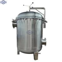 China High Efficiency 3 Micron PP Filter Bag Filter Housing For Coconut Water Milk Oil Filtration for sale