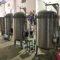 China High Efficiency 3 Micron PP Filter Bag Filter Housing For Coconut Water Milk Oil Filtration for sale