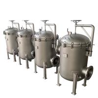 China High Precision Water Bag Filter Housing Stainless Steel 304/316 7-8 Bar for sale