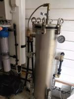 China Mechanical Auto Self Cleaning Brush Filter For Water Purification / Auto Back Flushing Filter for sale