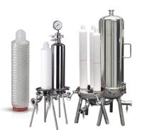 China Liquid Oil Wine Beer Paint Filtration Machine Multi Cartridge Filter Housing Stainless Steel for sale