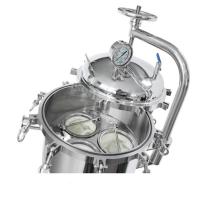 China PP PE Filter Element Single Core Filter Stainless Steel Water Filter Housing for sale