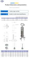 China Max. Pressure 150 Psi-0.6mpa High Pressure Filter Housing for 50 GPM Flow Rate for sale