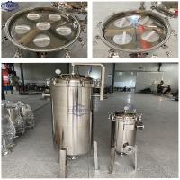 China Standard Cartridge Multi Cartridge Filter Housing with 50 GPM Flow Rate and 1 2 3 4 for sale