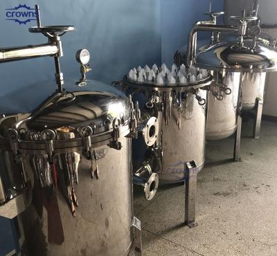 China Stainless Steel High Flow Cartridge Filter with 226 O-ring Filter Elements for sale