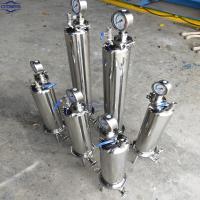 China High Flow Cartridge Filter industrial Water Filter Housing precision cartridge filter for sale
