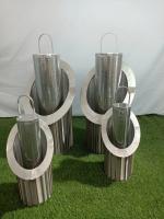China 3.2mm Slot Length V-Wire Baskets for Industrial Storage Optimization for sale