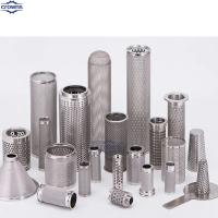 China Filtration Wedge Wire Baskets with Smooth Edge Treatment and Customized Basket Size for sale