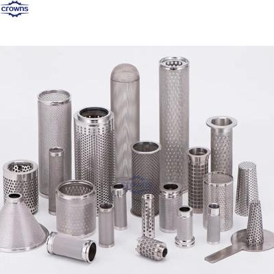 China Filtration Wedge Wire Baskets with Smooth Edge Treatment and Customized Basket Size for sale