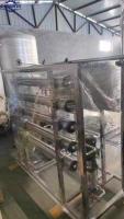 China 20000L/Hour Industrial Drinking Water Purification Systems with V-clamp Connection for sale