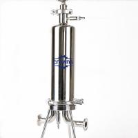 China Easy to clean efficient and long-lasting 304 stainless steel filter housing for high purity chemicals filtration for sale