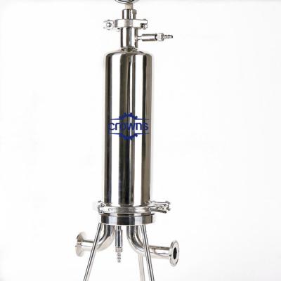 China Easy to clean efficient and long-lasting 304 stainless steel filter housing for high purity chemicals filtration for sale