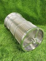China Polishing Centrifuge Basket With 2*4mm Profile Wire And Stainless Steel Material for sale