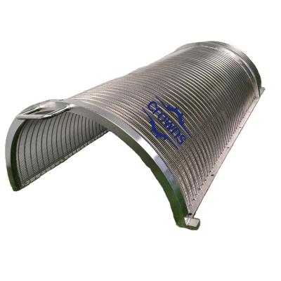 China Chinese manufacturer stainless steel wedge wire mesh screen sieve bend screen with best quality for sale