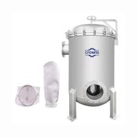 China Bag Filter Housing 304/316 SS Industry Stainless Steel Multi Bag Filter Housing Stainless Steel Depth Filter for sale