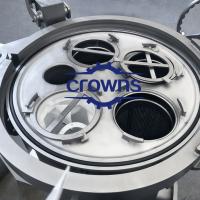 China Bag Filter Housing 304/316 SS Industry Stainless Steel Multi Bag Filter Housing Stainless Steel Depth Filter for sale