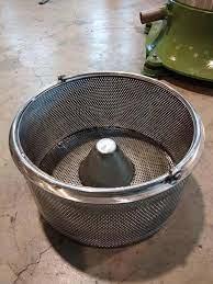 China Galvanized Centrifuge Basket 1500*2*4mm for Industrial Separation Needs for sale