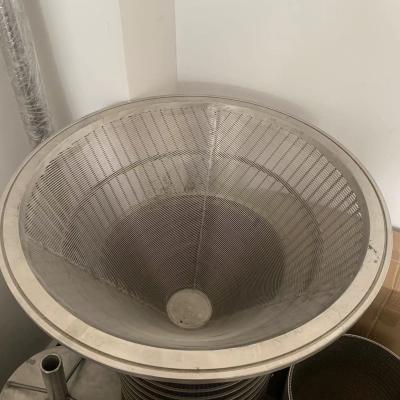 China Galvanized Surface Treatment Centrifuge Partitioning Basket With 99% Filter Rating for sale