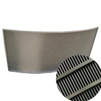 China Triangle Wedge Wire Centrifuge Basket 150mm Width 500mm Length Customized for sale