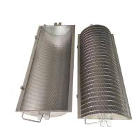 China Filter Rating 27%-80% Wedge Wire Screen With Width 0.5m-2.0m In Stainless Steel for sale