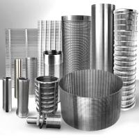 China Triangle Wedge Wire Centrifuge Basket with 150mm Width and Polishing for sale