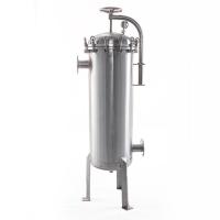 China Mirror Polished Stainless Steel Multi Cartridge Filter Housing For Maximum Durability for sale