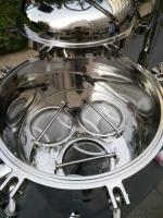 China Stainless Steel Bag Filter Housing PVC Filter Bag Material 6.0bar Max. Operating Pressure for sale