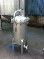 China Stainless Steel Bag Filter Housing PVC Filter Bag Material 6.0bar Max. Operating Pressure for sale