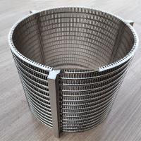 China Filtration Sieve Bend Screen with Plain Weave 2*4mm Profile Wire for sale