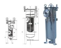 China Stainless Steel Bag Filter Housing for Precise Filtration of 25-350 Micron Particles for sale