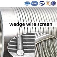 China Polishing Sieve Bend Screen with Aperture 0.5mm-2mm and Profile Wire 2*4mm for sale